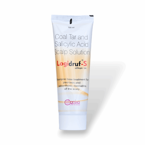 Logidruf-S Solution 100 ML | Anti Dandruff Shampoo | Remove Psoriasis ...