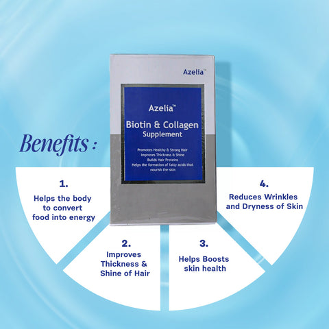 Azelia Biotin & Collagen Supplements