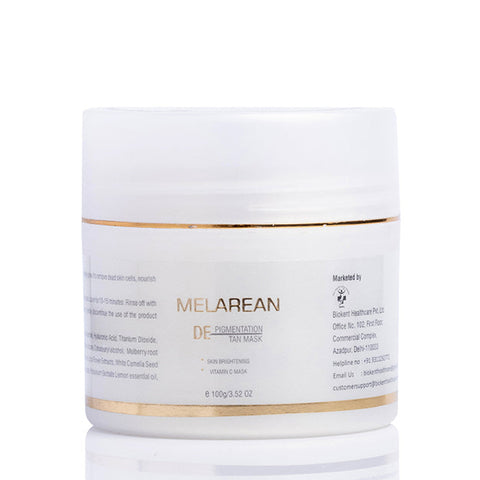 Melarean de pigmentation tan mask